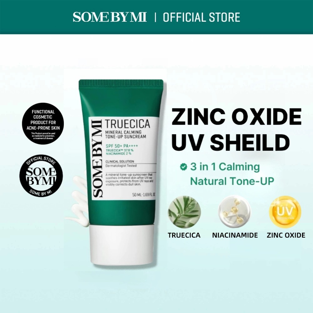 SOME BY MI Truecica Mineral Calming Tone up Sunscreen SPF 50 PA ...