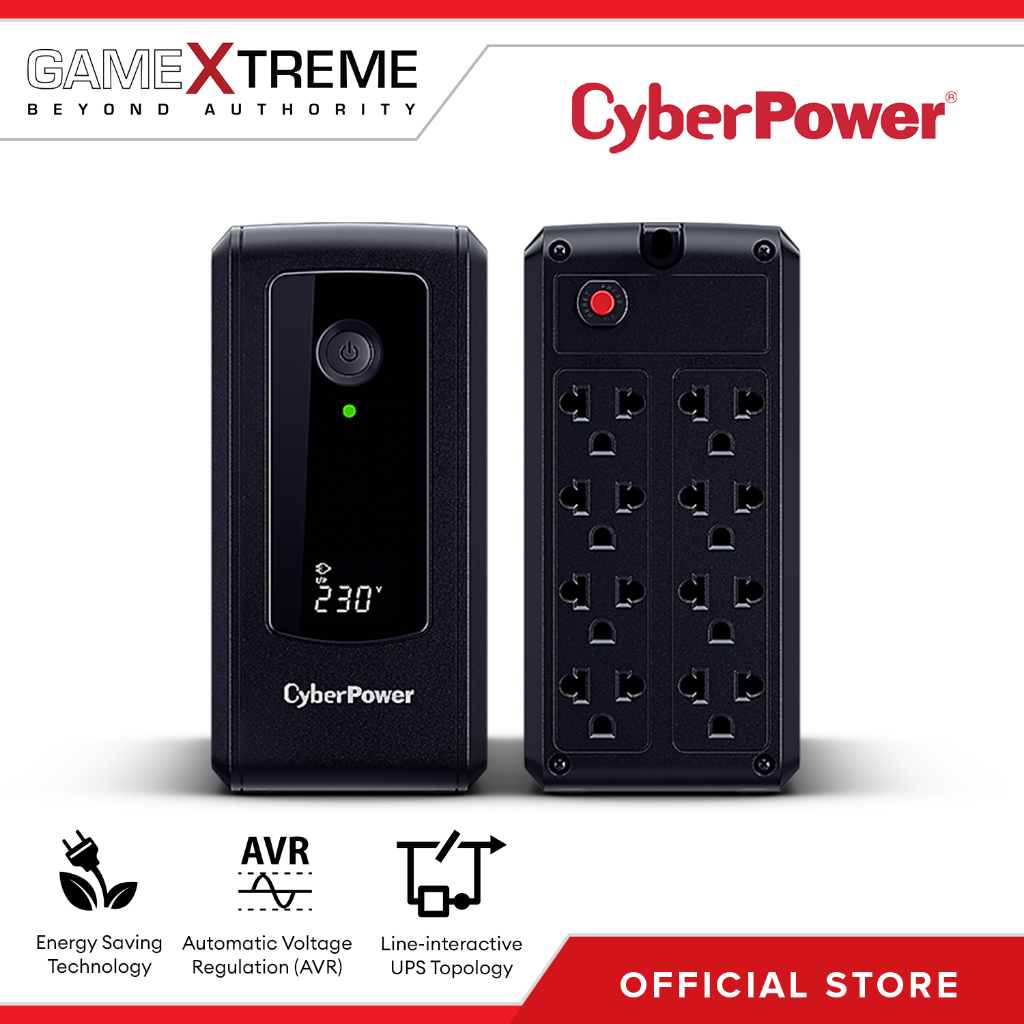 CyberPower UT1000EGLCD 1000VA UPS | Shopee Philippines