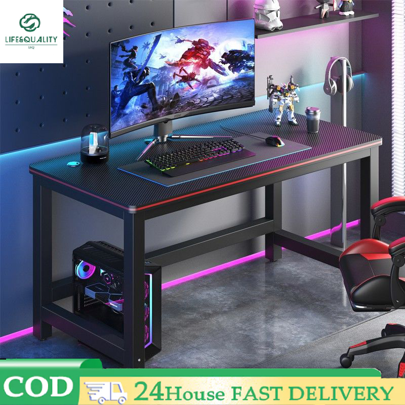 L&Q Game Table 100/120/140CM Computer Table Learning and Writing gaming ...