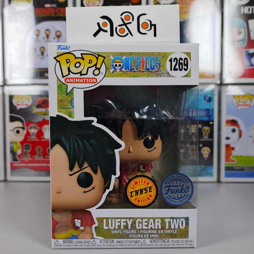 (R&G2) Funko POP! One Piece - Luffy Gear Two Chase Special Edition ...