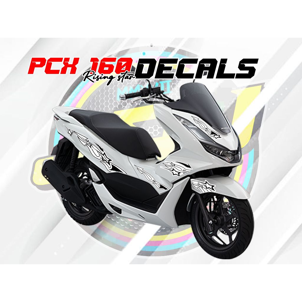 PCX 160 Rising Star Decals- High Quality Sticker | Shopee Philippines