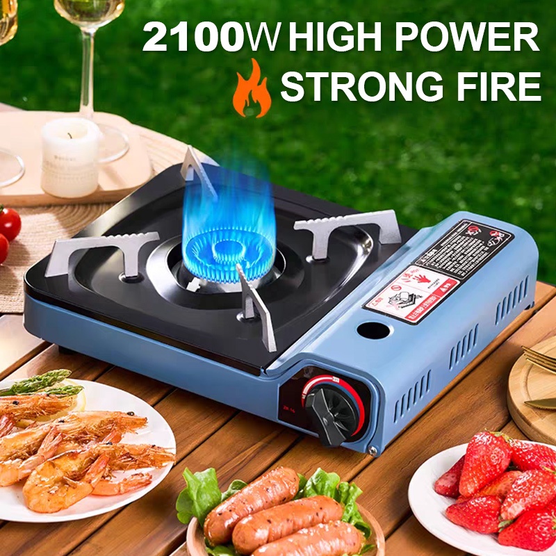 Camping Cassette Stove Portable Butane Stove Ignition Gas Stove With ...