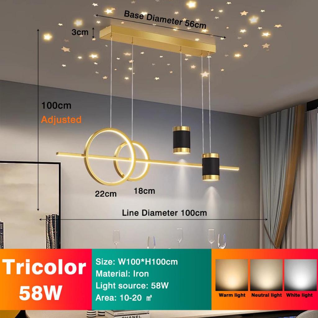 【3-year warranty】 Pendant Light Kitchen Hanging Lights Chandelier For ...