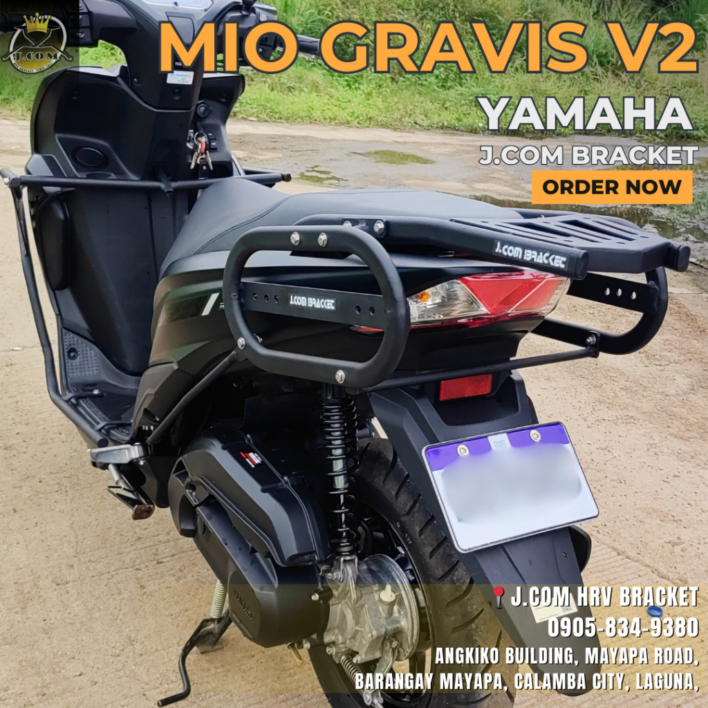 Mio Gravis V2 Monorack Original J.COM Heavy Duty Top Box Bracket AND ...