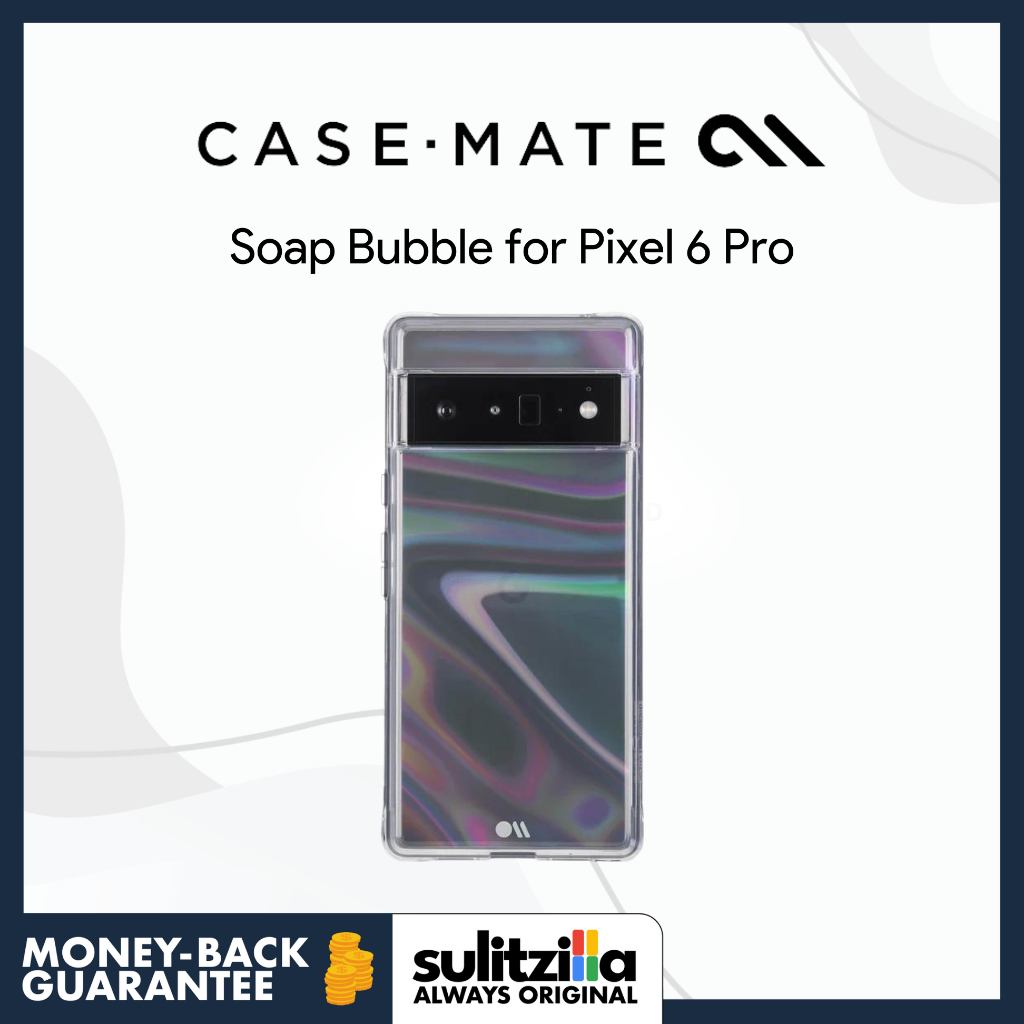 Case-Mate Soap Bubble Case for Google Pixel 6 Pro - Iridescent | Shopee Philippines