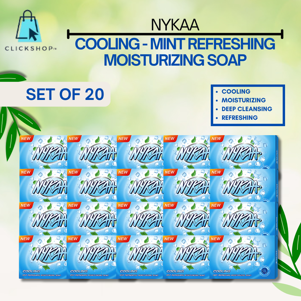 Nykaa Mint Refreshing Moisturizing Soap 100g - Body Wash - Body Care ...