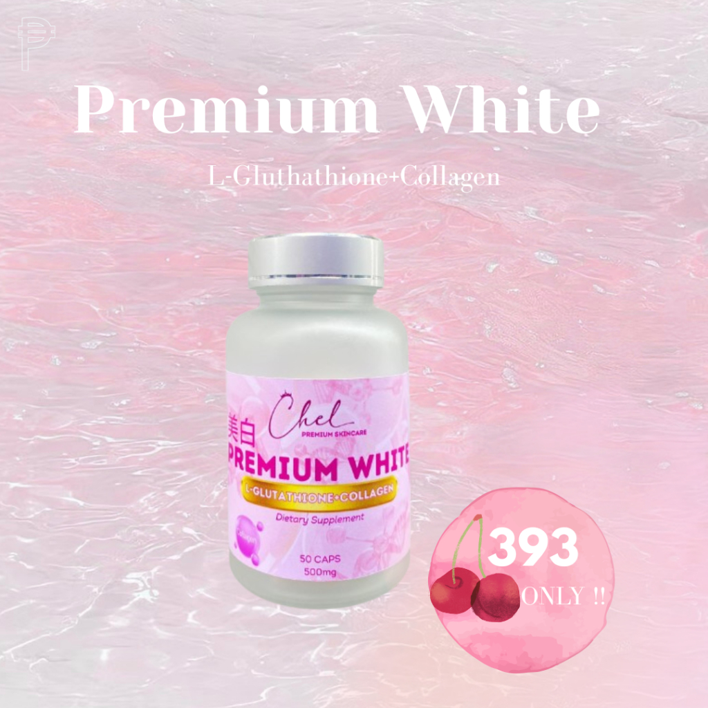 Premium White Gluthathione+Collagen Capsule by Chel Premium Skincare ...