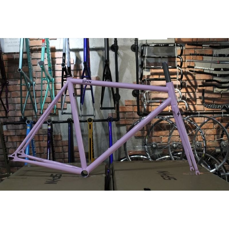 spin track fixie frameset 3900 srp frameset 4300 with headset small 50 ...