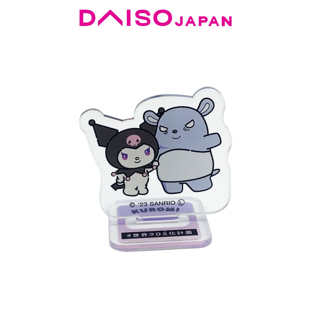 Daiso Sanrio Acrylic Stand (Kuromi Cuddly) | Shopee Philippines