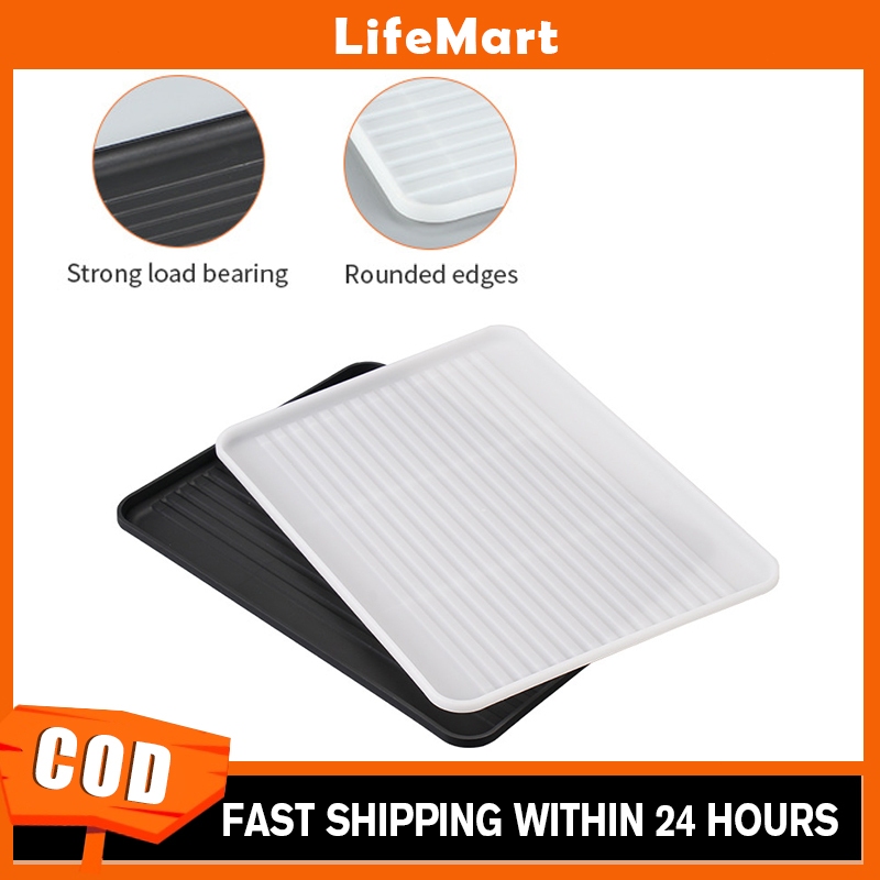 Plastic Tra Rectangular Tray Serving Tray Multi Purpose Fast Food Tray ...