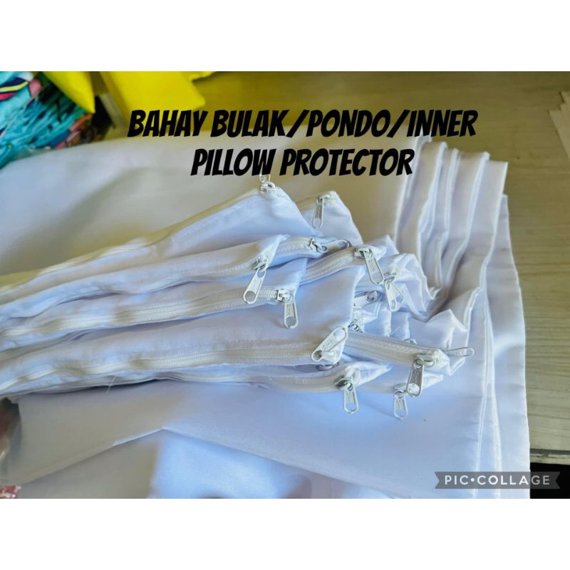 BAHAY BULAK/PONDO/PILLOW INNER PROTECTOR white | Shopee Philippines