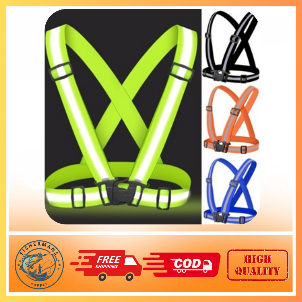 Reflectorized vest Adjustable Reflective Vest security vest safety vest ...
