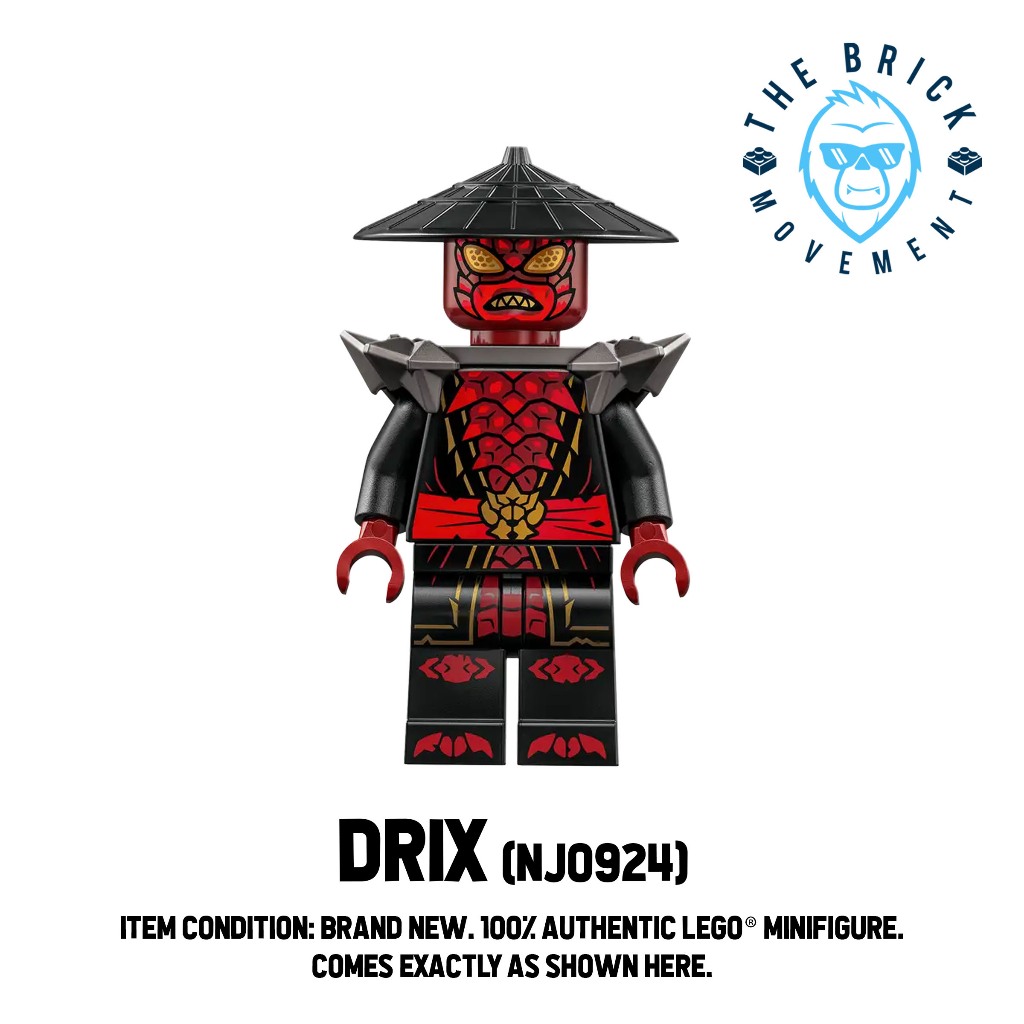 NINJAGO Drix Minifigure | Shopee Philippines