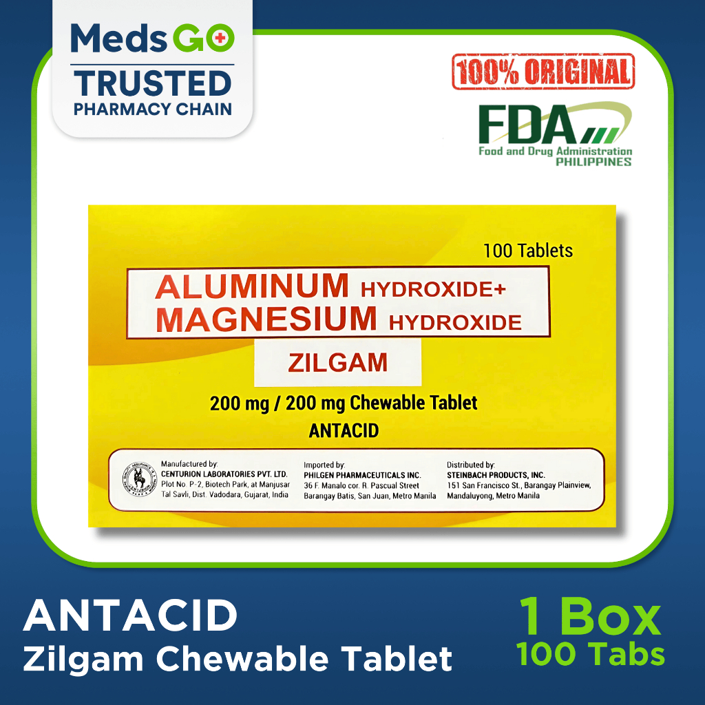 Antacid Chewable Tablets - 1 Box (Maalox generic) | Shopee Philippines