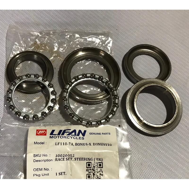 Ball race Kit LIFAN110,C100,BONUX makoto COD ACCEPTED Maddara | Shopee ...