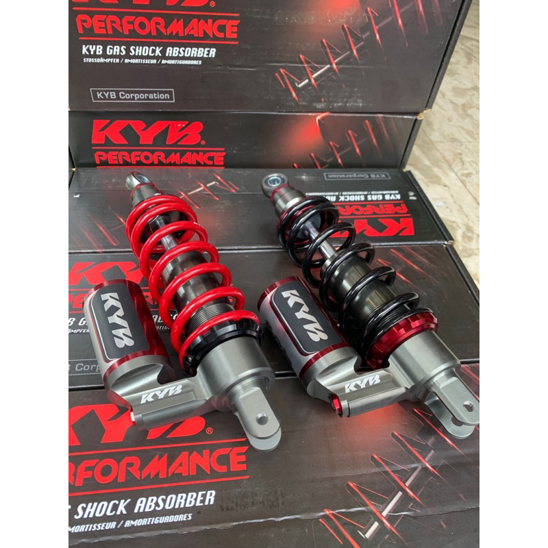 KYB K-Alpha Gas Monoshock 305mm & 330mm For Mio / Click / Etc.. | Shopee Philippines