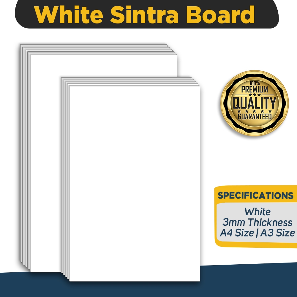 A4 | A3 PVC Sintra board 3mm | Shopee Philippines