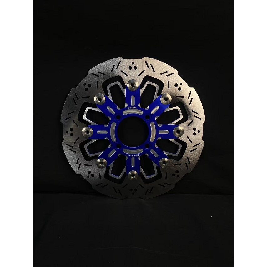 RACING FORCE G-REN - CNC FLOATING ROTOR DISC YAMAHA 4HOLES 300MM AND ...