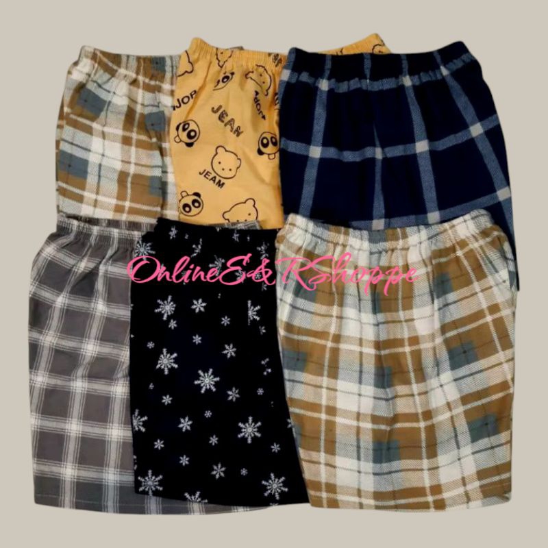 SHORT PAMBAHAY KID'S BOY/ GIRL 3 TO 5 YRS. OLD | Shopee Philippines