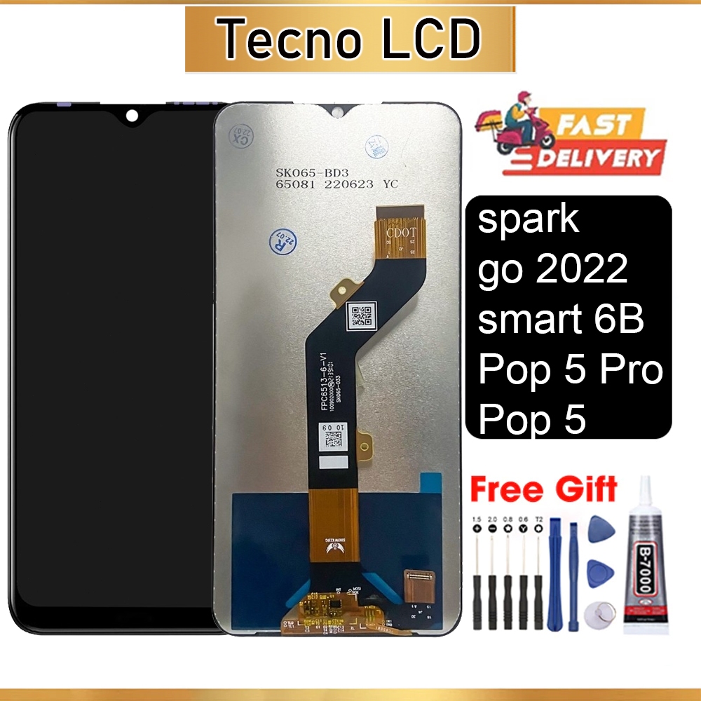 UMI For Tecno spark go 2022 (kg5 kg5h) Samsungart 6(X6511B X6511 )/Pop 5 Pro(BD4j BD4/ Pop 5 LCD ...