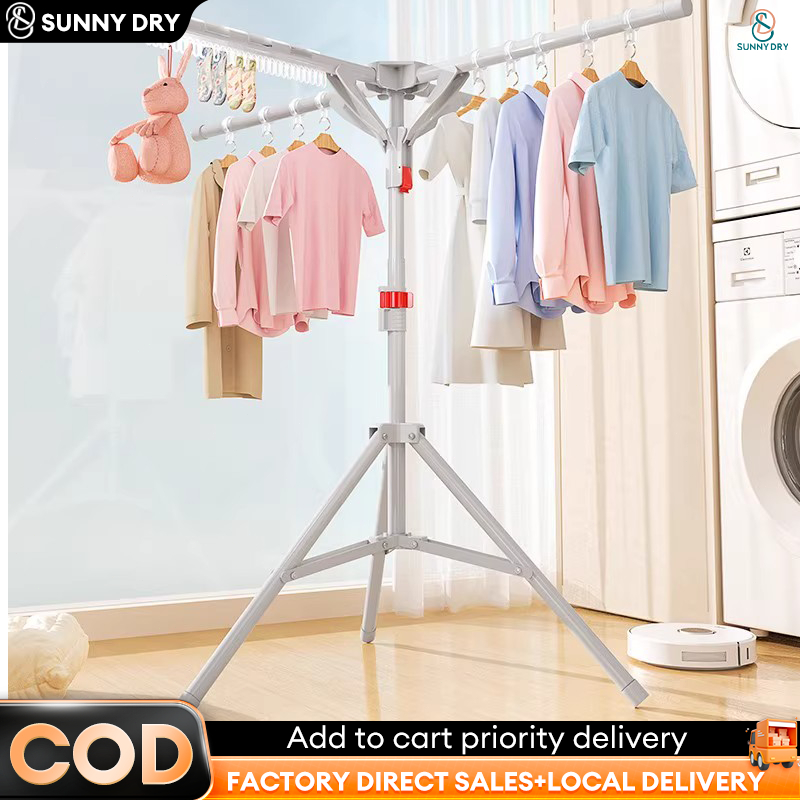 Stainless Steel Foldable Sampayan Heavy Duty Rustproof Space Saving ...
