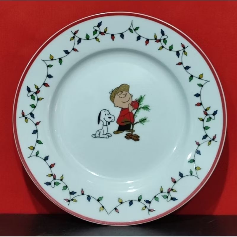 Snoopy & Charlie Pasta/Salad Plates PEANUTS x ZRIKE BRANDS | Shopee ...