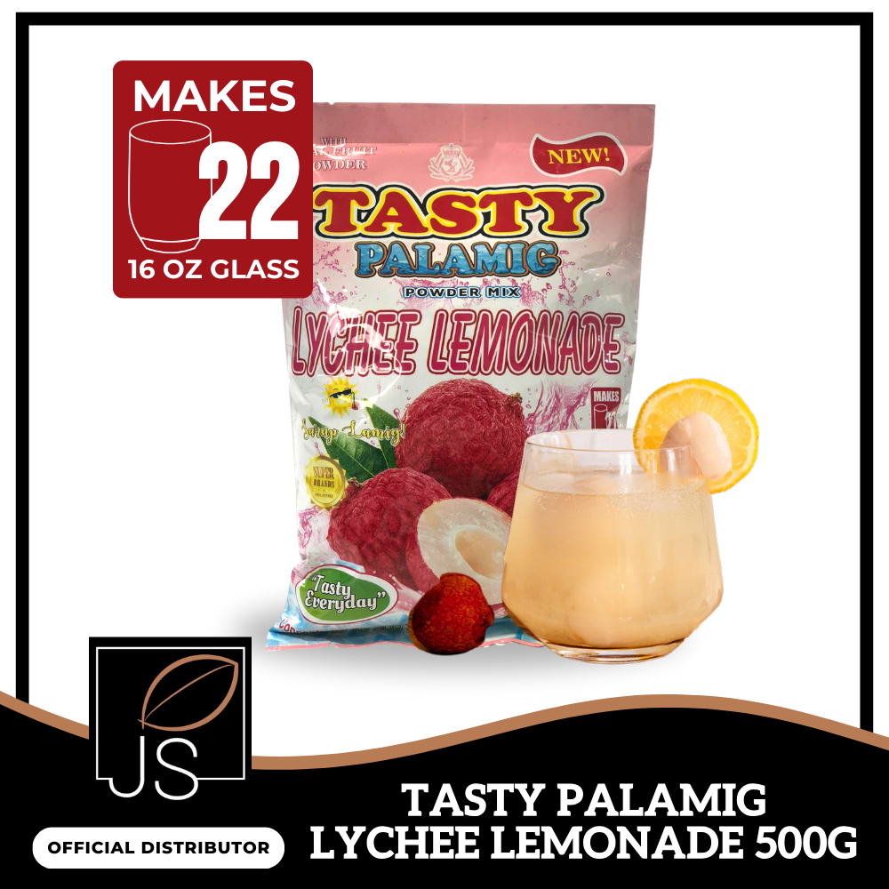 Tasty Palamig Powder Mix Lychee Lemonade 500g | Shopee Philippines