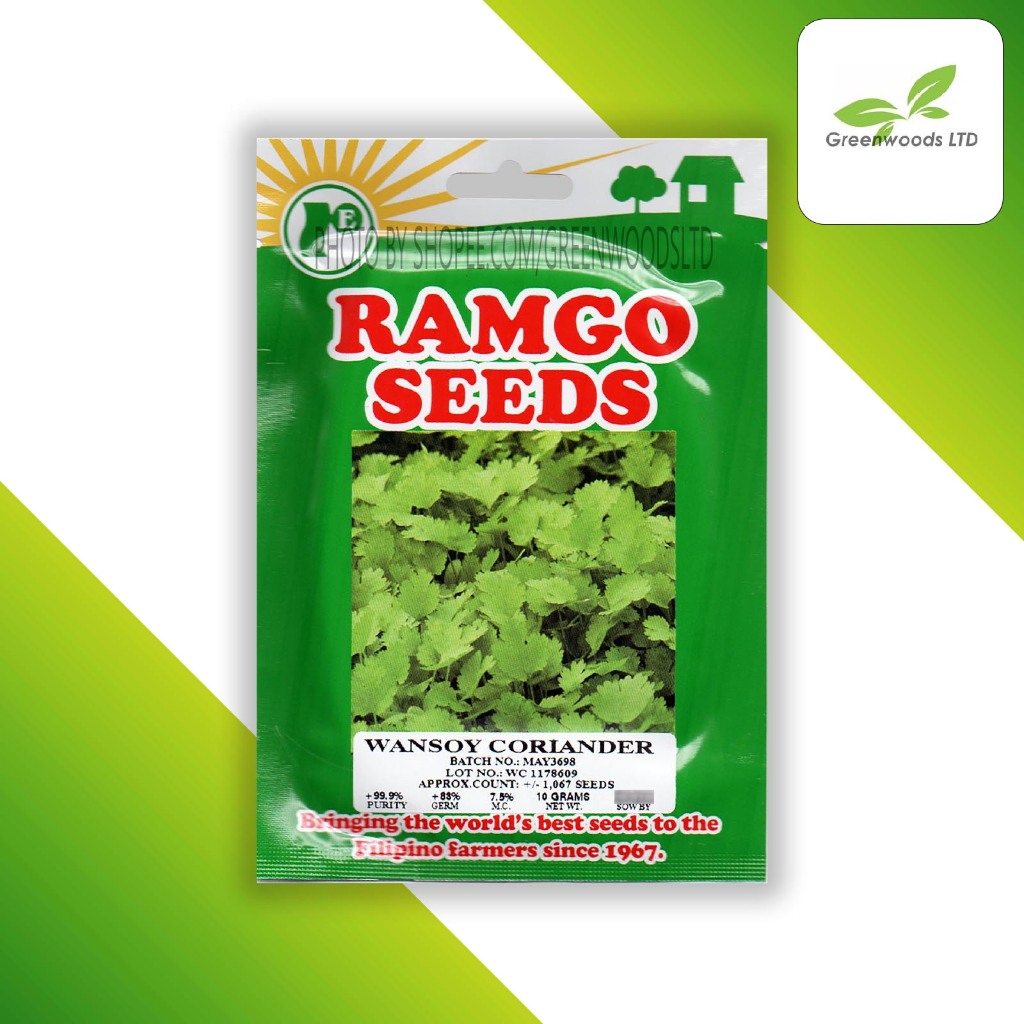 RPD Ramgo Seeds Coriander Wansoy 10grams gws31207 | Shopee Philippines