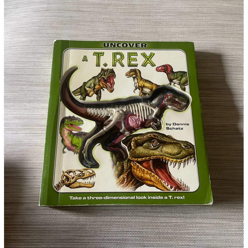 Uncover a T. Rex by Dennis Schatz Kids 3D Book | Shopee Philippines