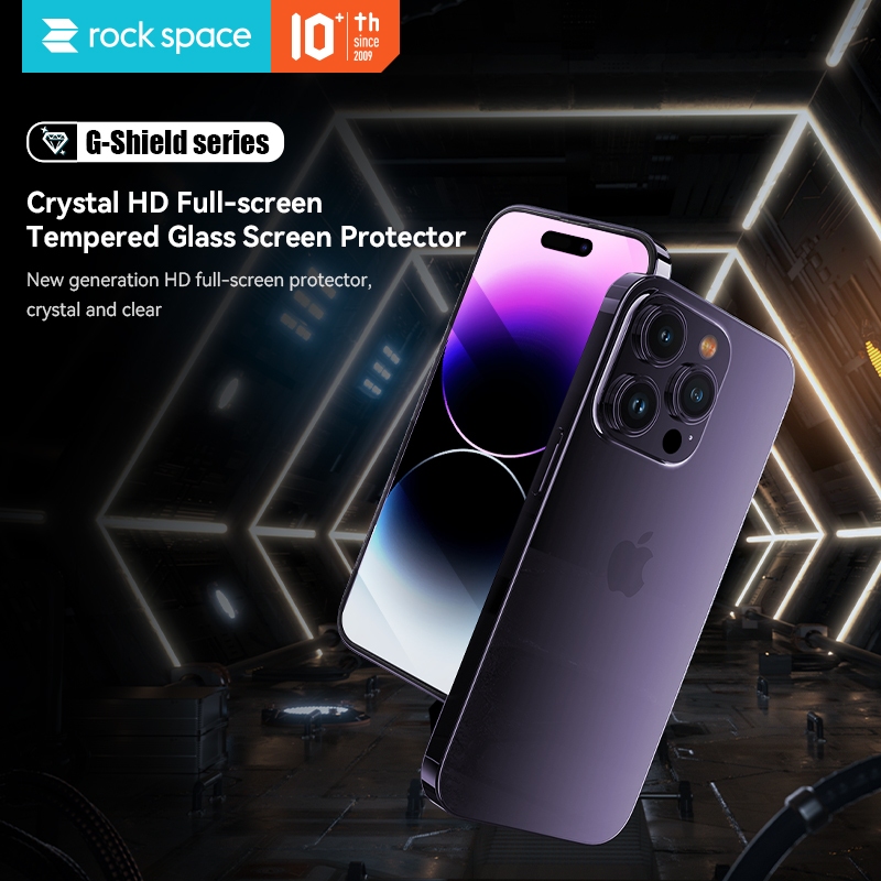 Rock Space Crystal HD Full-screen Tempered Glass Screen Protector For ...
