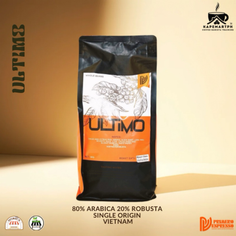 Primero Espresso Ultimo 80/20 MED DARK Roast | Shopee Philippines