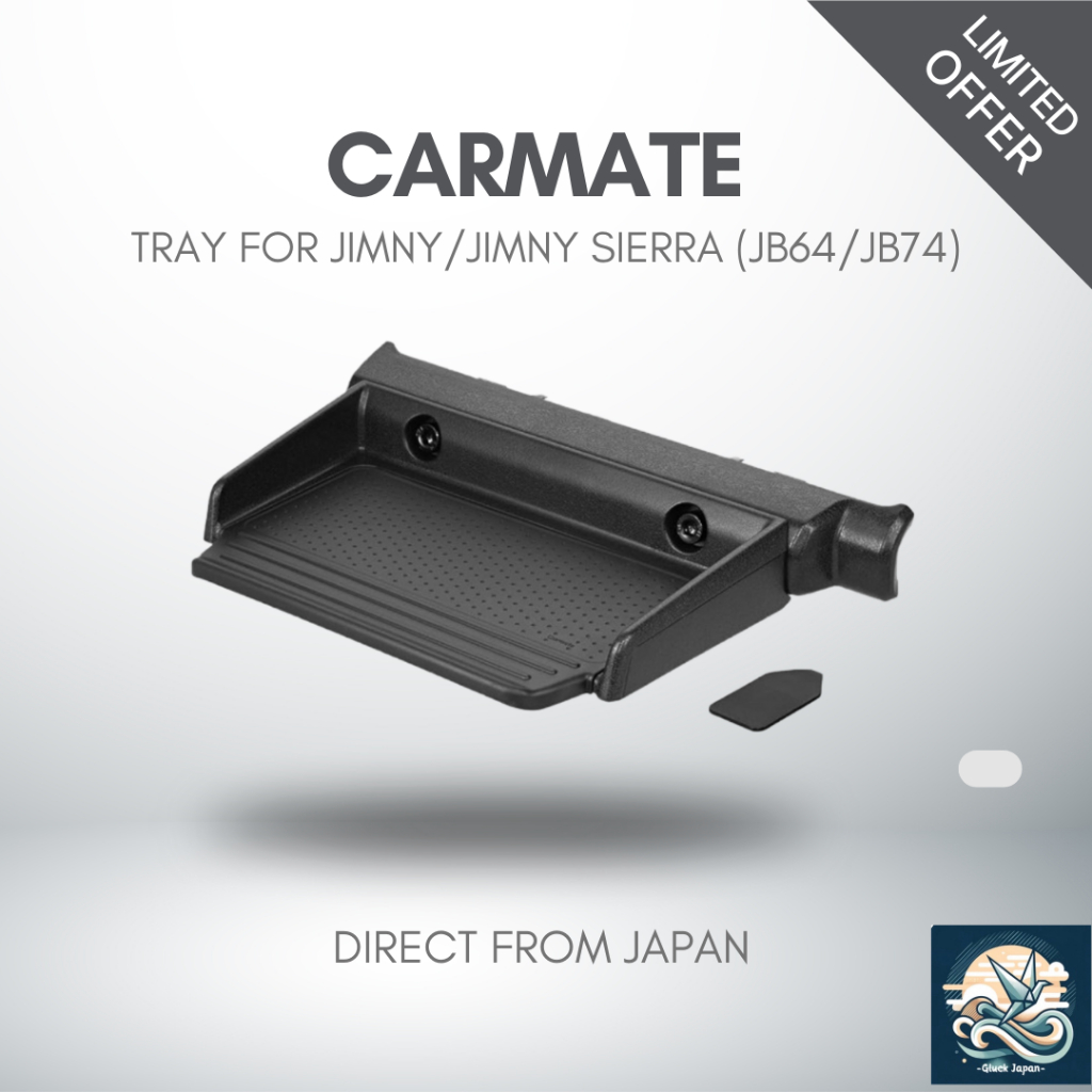 CARMATE Tray for Jimny (JB64)/Jimny Sierra (JB74) with Non-Slip Mat [Direct from Japan] | Shopee ...