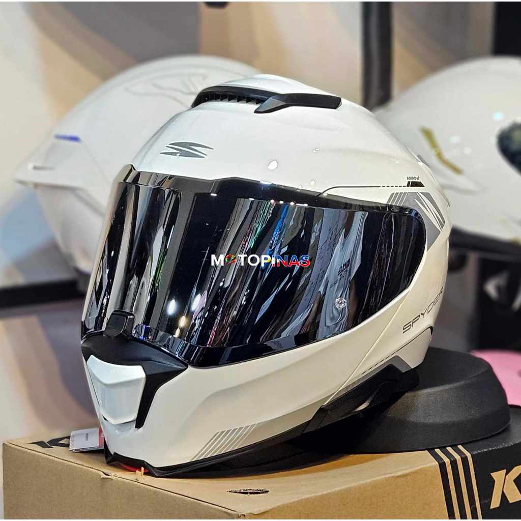 SPYDER ARROW Modular Helmet Dual Visor Helmet | Shopee Philippines