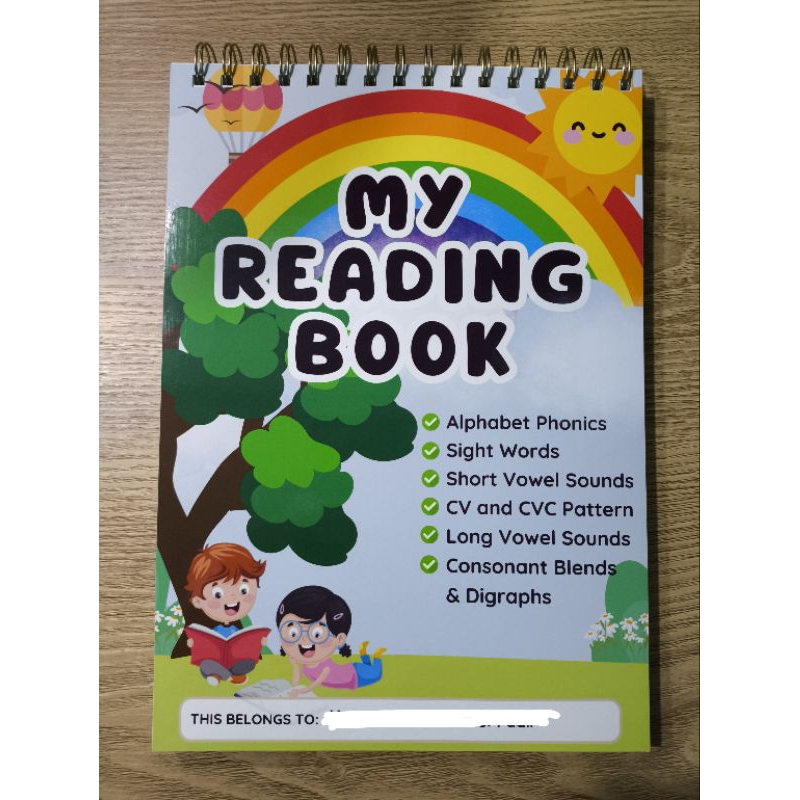 My Reading Book for Kids | All-in-One | Phonics Sight Words Vowels ...