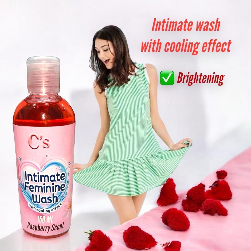 INTIMATE FEMININE Brightening wash With Cooling effect Raspberry ...