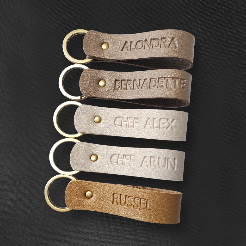 LONG KEYRING Keychain + Personalized By : L&L Works | Shopee Philippines