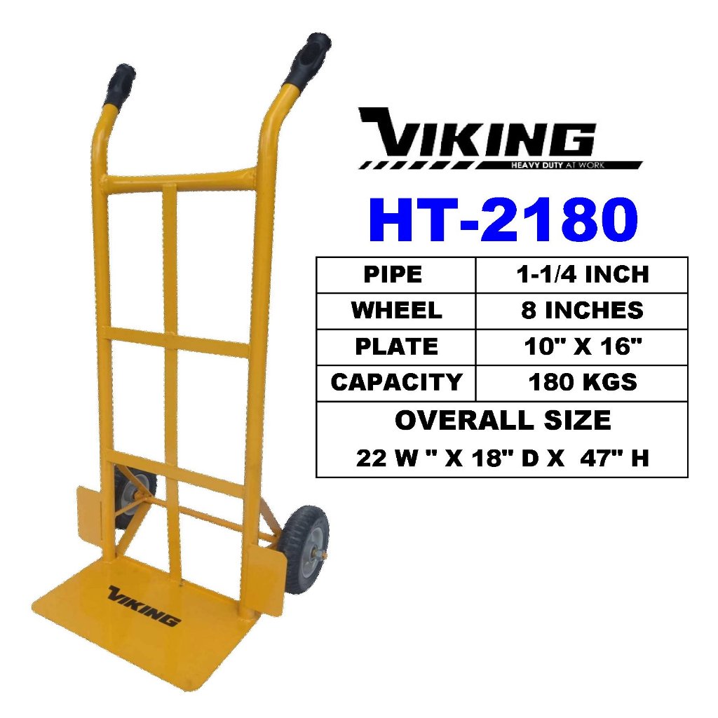 HEAVY DUTY HAND TRUCK TROLLEY PUSH CART KARATILYA HANDTRUCK MODEL 2180 | Shopee Philippines