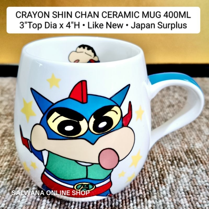 CRAYON SHIN CHAN CERAMIC MUG 400ML • JAPAN SURPLUS | Shopee Philippines