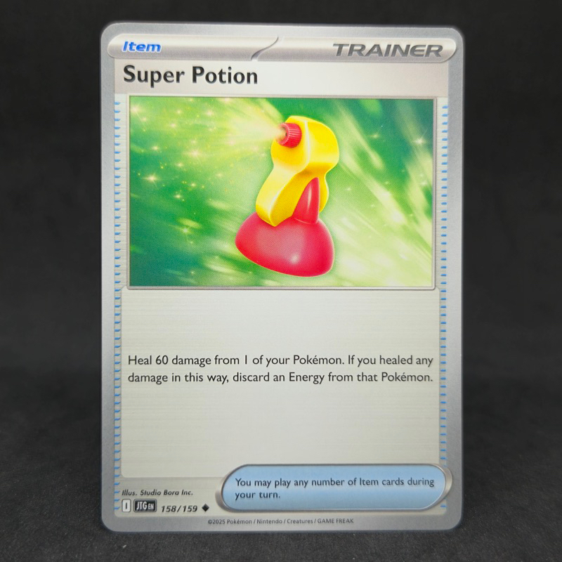 Pokemon TCG Super Potion 158/159 2025 Scarlet & Violet Journey Together | Shopee Philippines