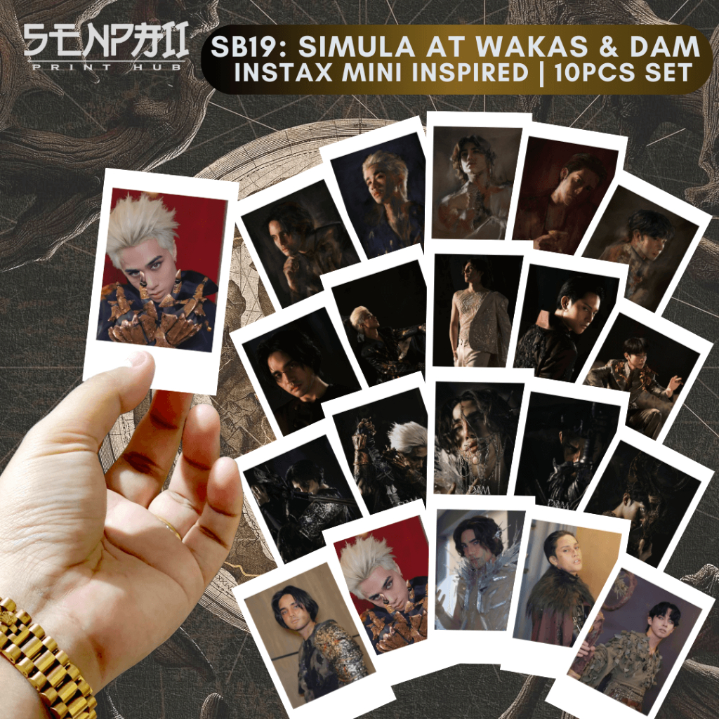 SB19: SIMULA AT WAKAS | DAM | INSTAX MINI INSPIRED PHOTOS | Shopee ...