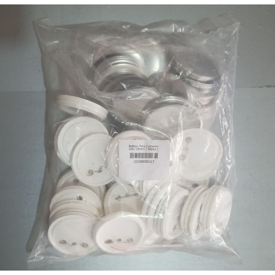 Button pins consumable 58mm (50pcs) | Shopee Philippines