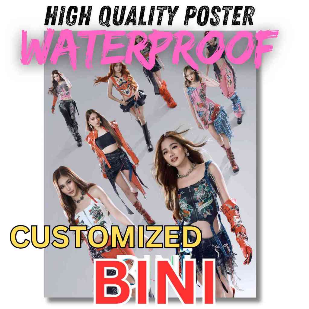HIGH QUALITY A4 POSTER WATERPROOF BINI/PPOP A4 PHOTO PRINT | Shopee ...