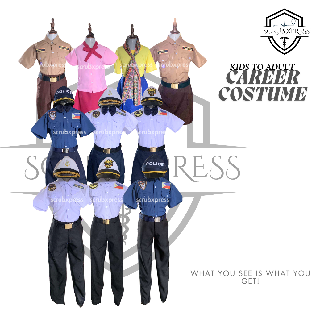 Career Professional Costume For Kids To Adult | Shopee Philippines