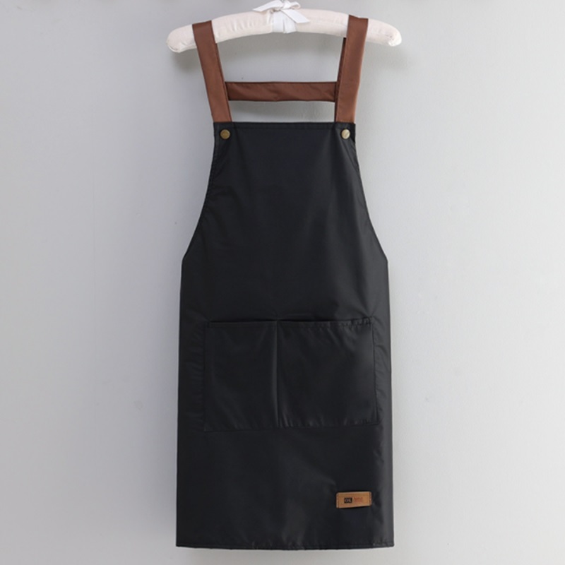 【PH Local】Waterproof Apron Coffee Shop Barber Working Bib Kitchen ...