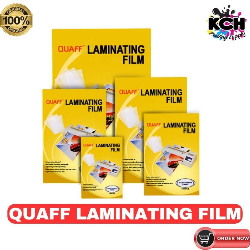 Quaff 3r 4r 5r Size Laminating Film 125 Micron And 250 Hot 100 Sheets ...
