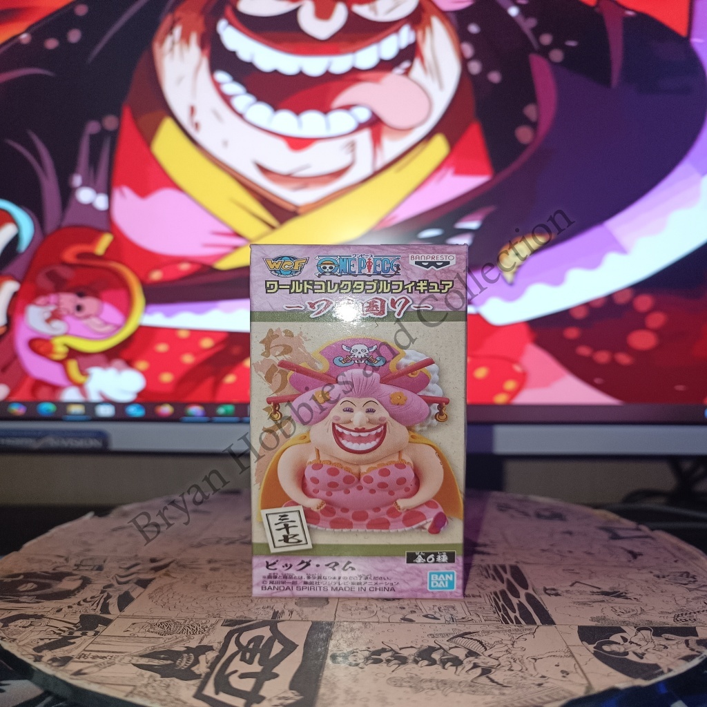 Authentic Charlotte Linlin aka Big Mom of One Piece WCF Wano Kuni 7 ...