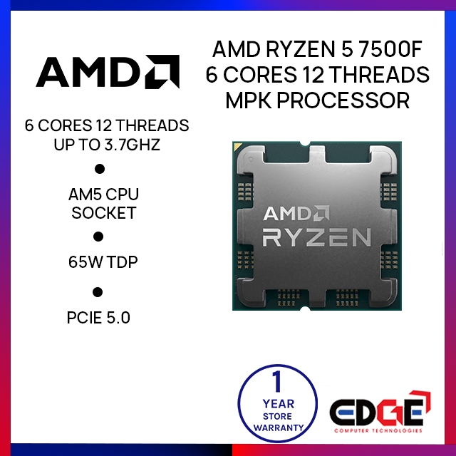 ryzen 5 7500f - Best Prices and Online Promos - May 2026 | Shopee ...