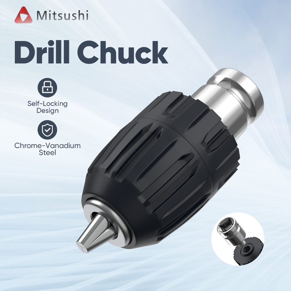 Mitsushi Square socket drill bit adapter hexagonal handle quick ...