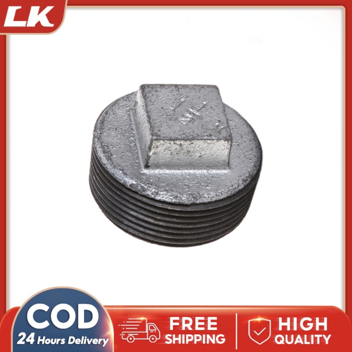 Mech Galvanized Iron (GI) Plug 1/2" / 3/4" / 1" / 1-1/4" / 1-1/2" / 2 ...