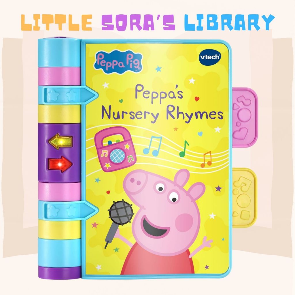 VTech Peppa Pig Peppa's Nursery Rhymes Smart Book | Shopee Philippines